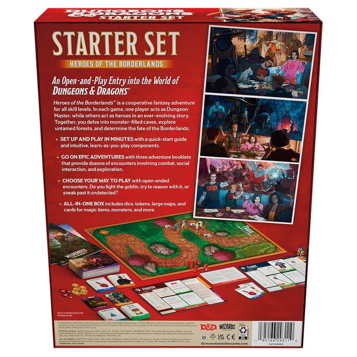 Dungeons & Dragons Starter Set: Heroes of the Borderlands Game — Booghe