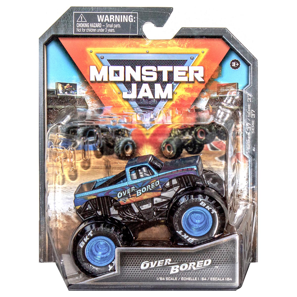 Monster Jam 'Over Bored' Series 37 1:64 Scale Die-cast Truck — Booghe