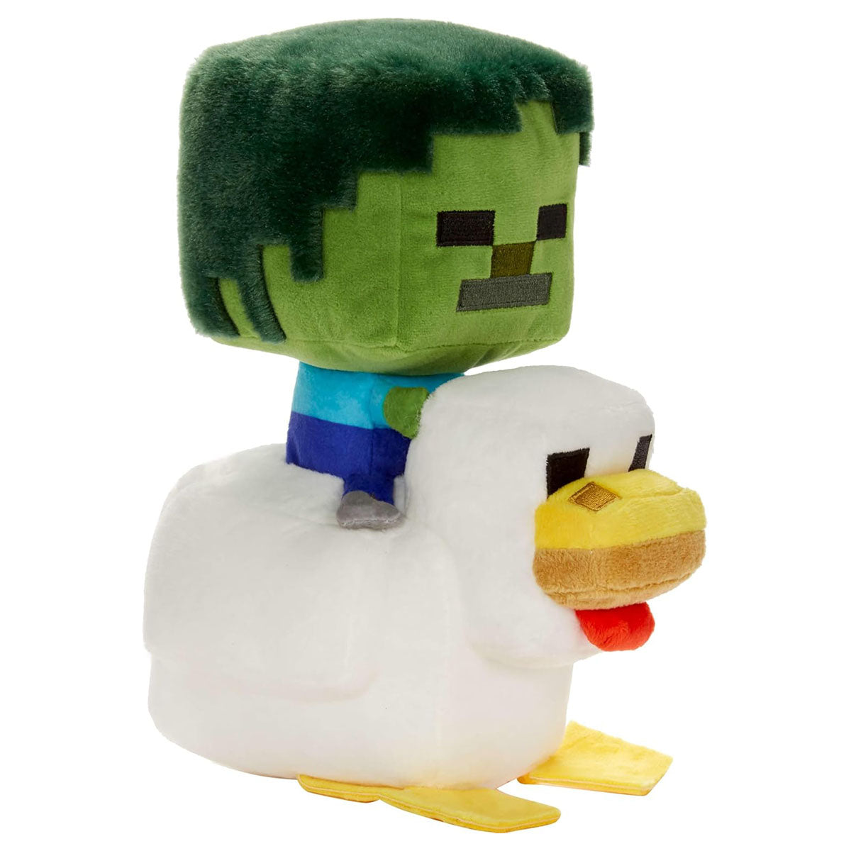 Minecraft Zombie Chicken Jockey 8" Deluxe Plush — Booghe