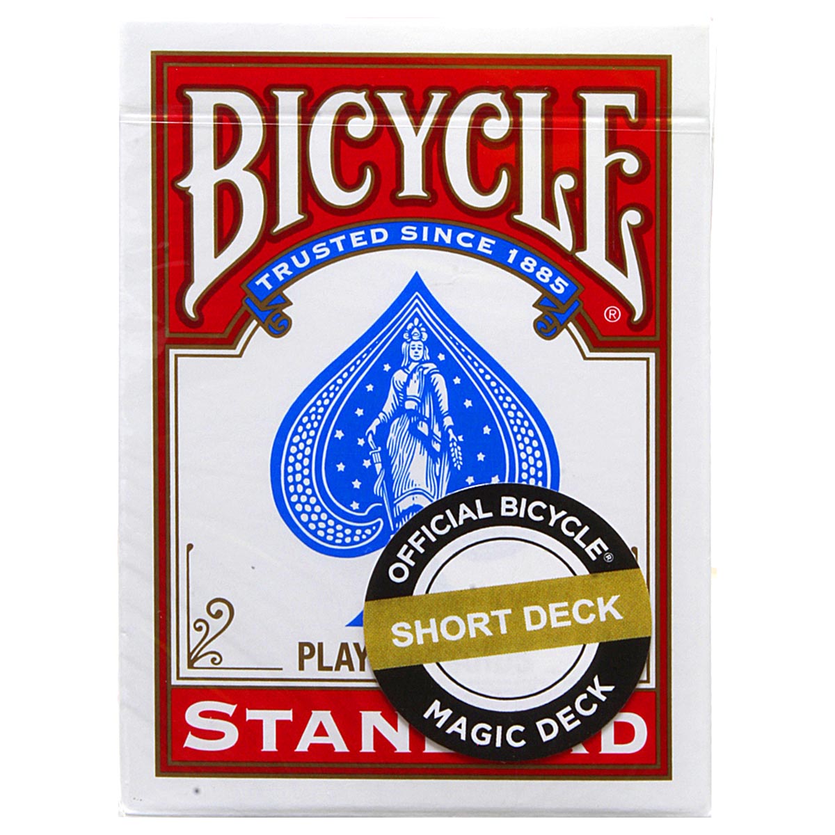 Bicycle Short Deck Magic Deck Standard Playing Cards Red — Booghe