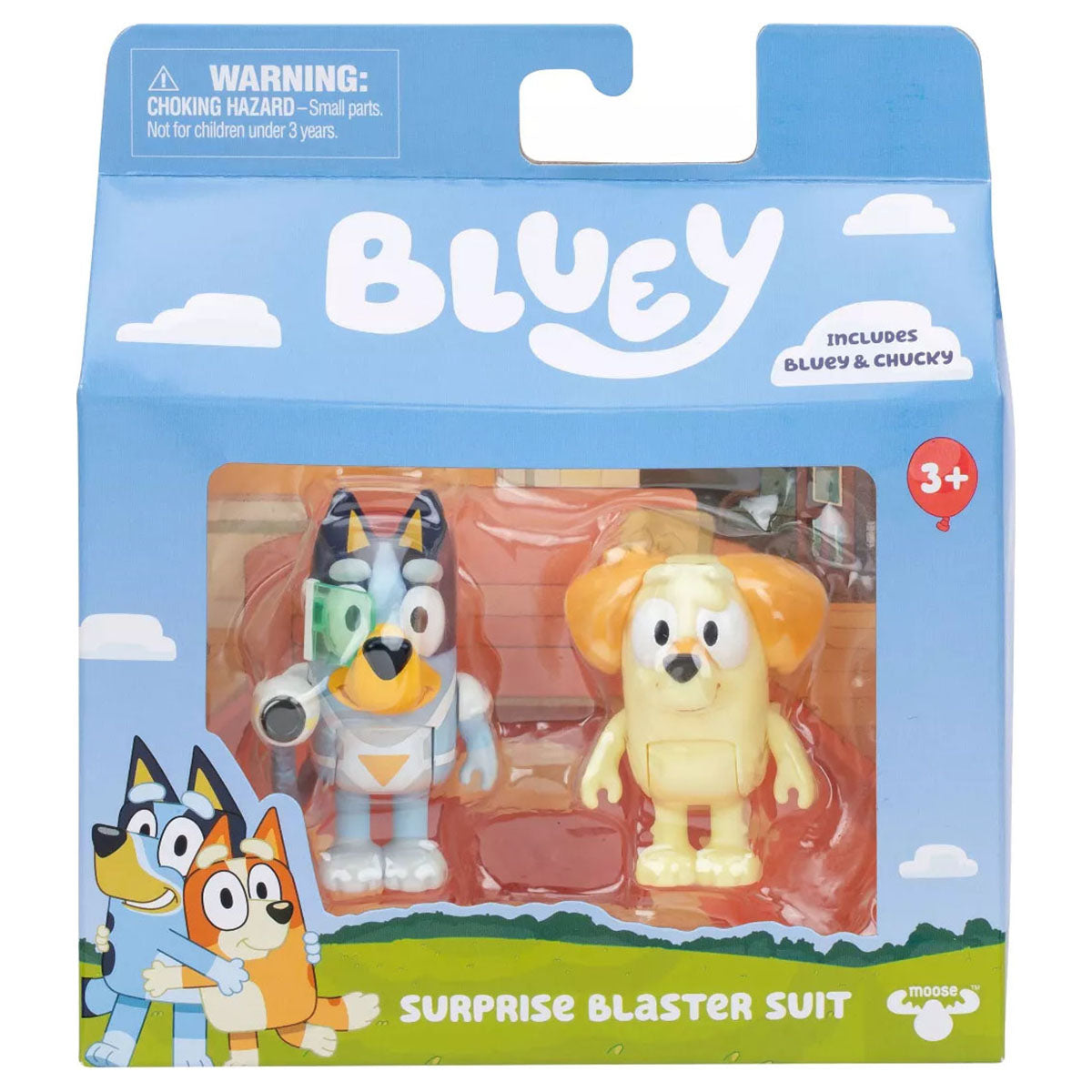 Bluey Surprise Blaster Suit Figures (2 Pack) — Booghe