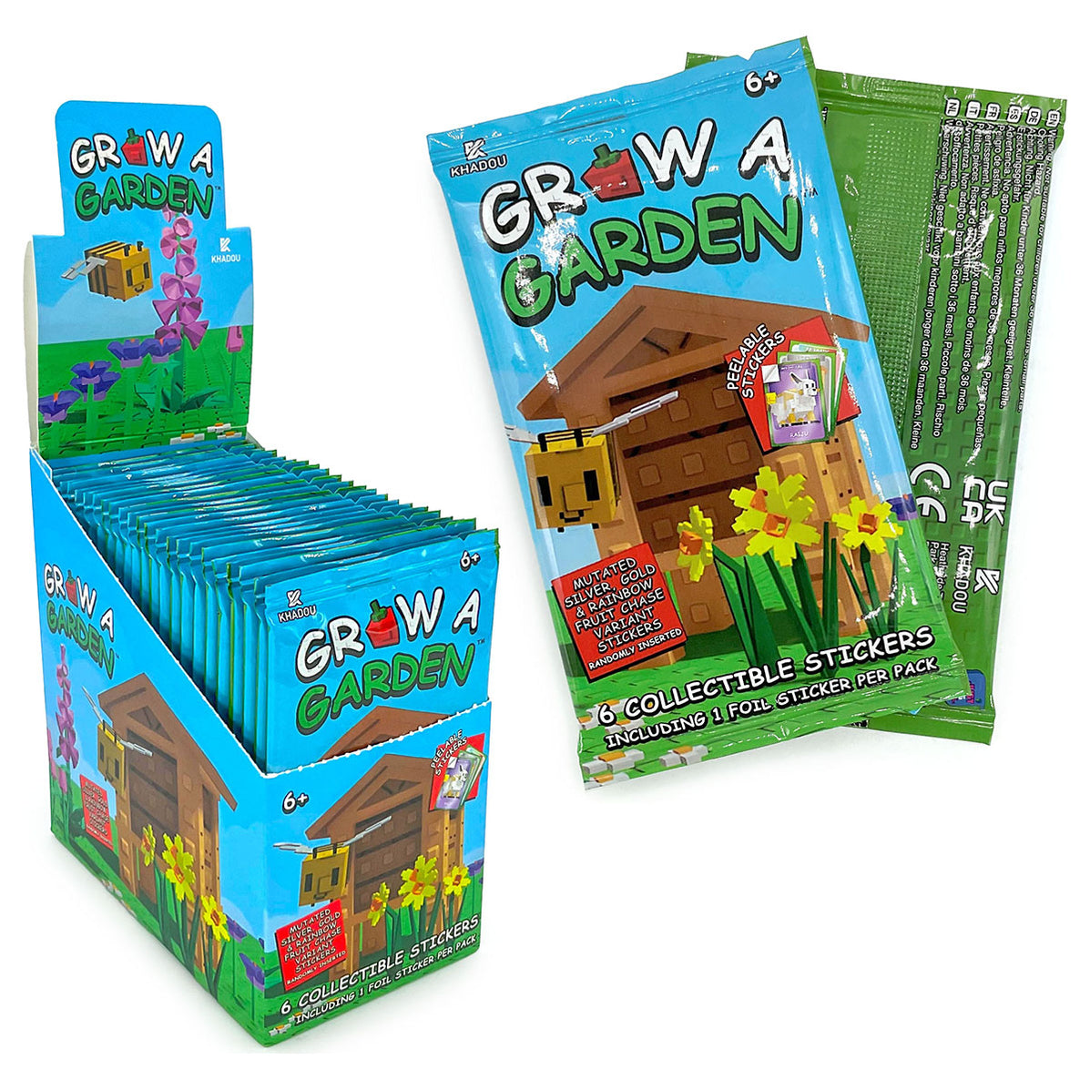 Grow a Garden Collectible Stickers Pack — Booghe