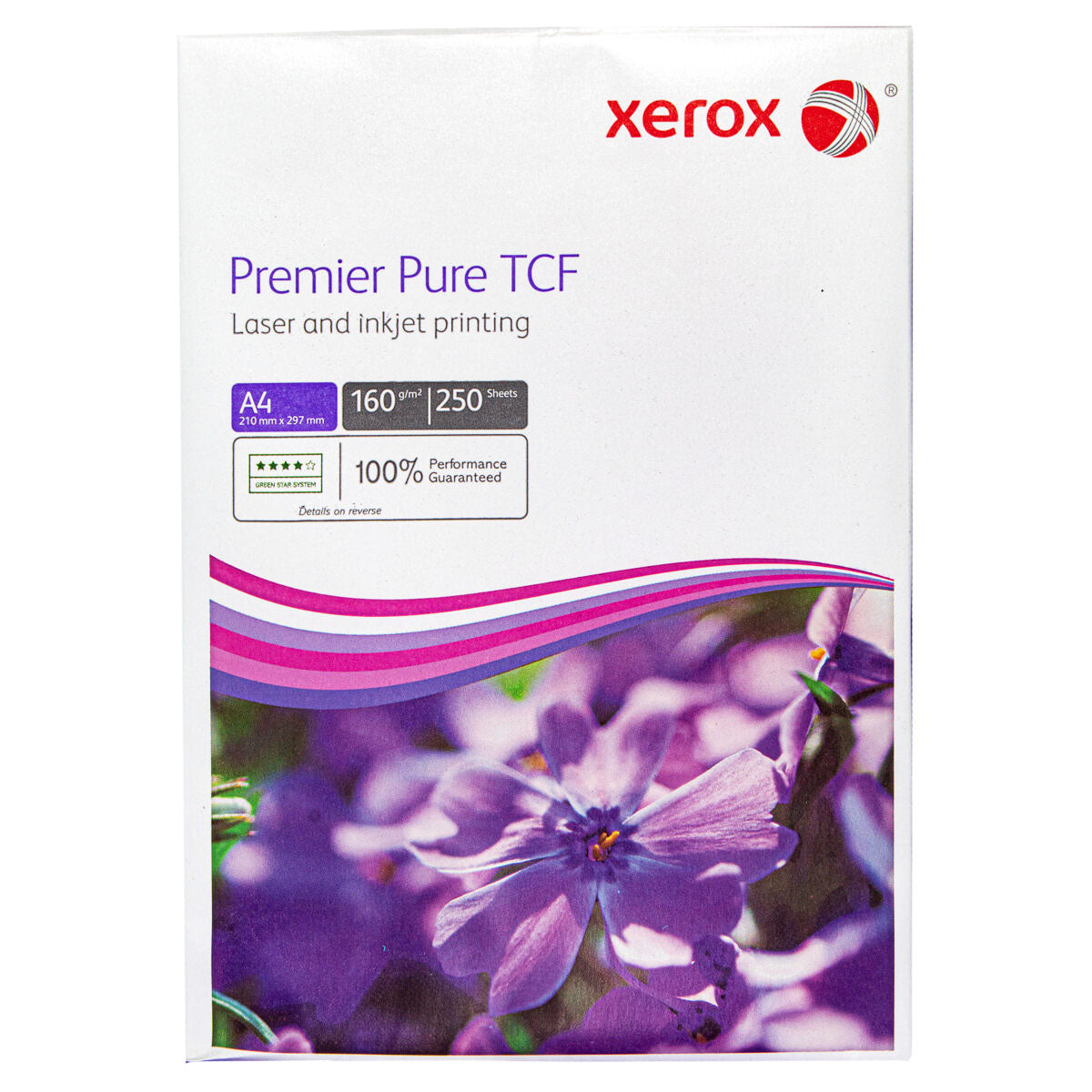 Xerox Premier Pure TCF Laser and Inkjet Printing A4 Paper 160gsm 250 S ...