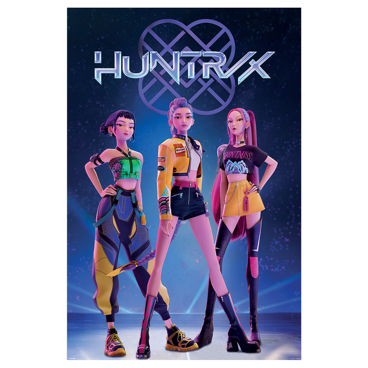 K-POP Demon Hunters Huntrix (How It's Done) Maxi Poster — Booghe