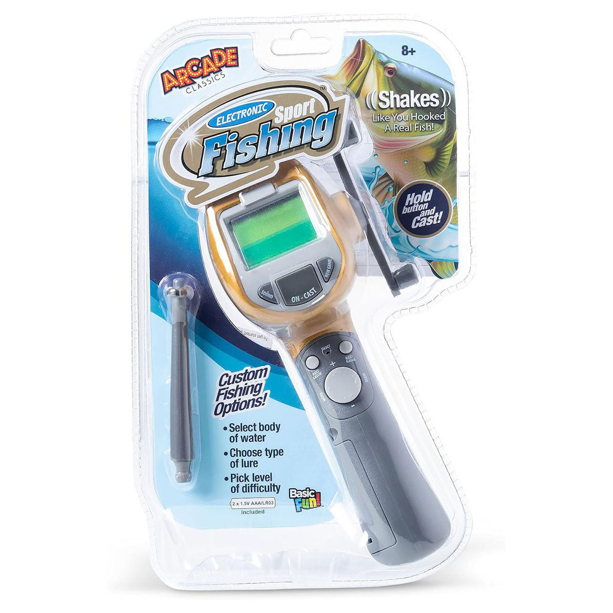 Sport Fishing Handheld Electronic Game — Booghe