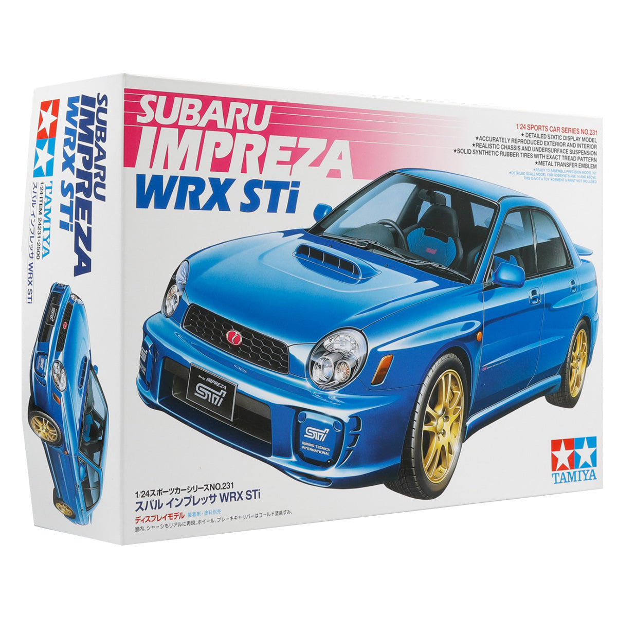 Tamiya Subaru Impreza WRX STi 1:24 Model Kit — Booghe