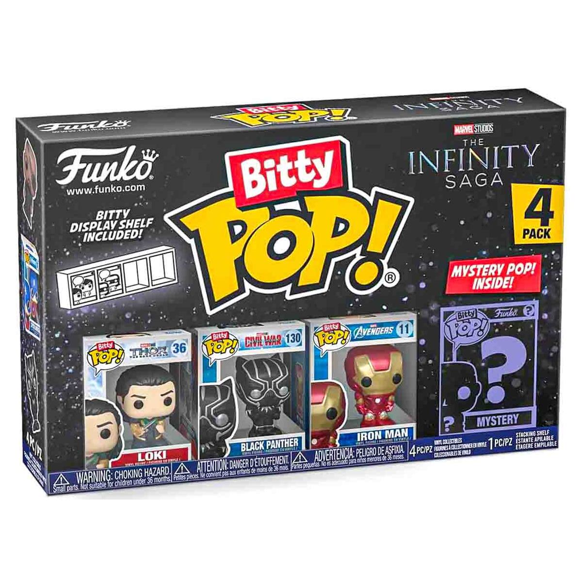 Funko Bitty Pop! Marvel: The Infinity Saga Mini Figures Series 4 (4 Pa ...