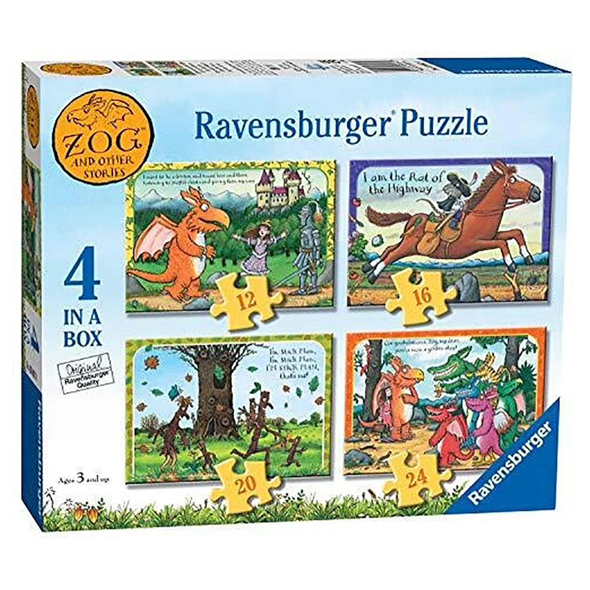 Ravensburger Zog & Other Stories 4 in Box Jigsaw Puzzles — Booghe