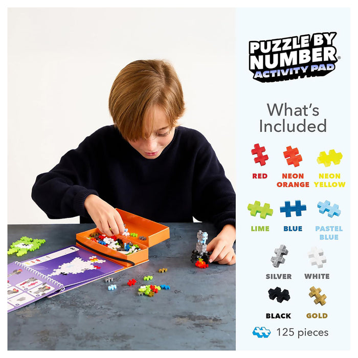 Plus-Plus Puzzle by Number Space Activity Pad — Booghe