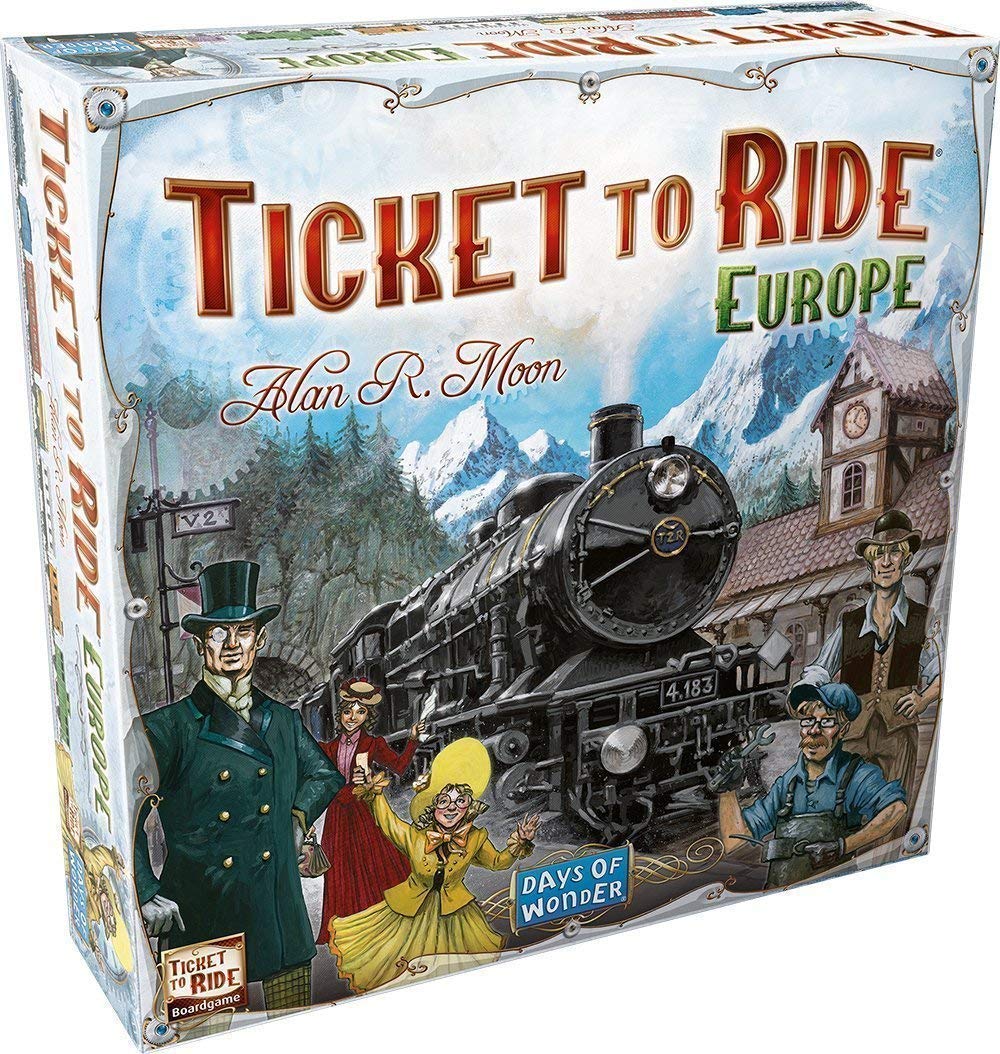 Ticket To Ride: Europe Board Game — Booghe