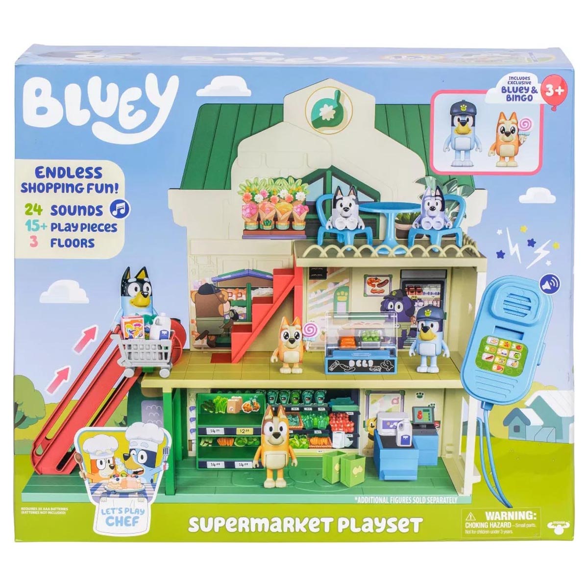 Bluey Supermarket Playset — Booghe