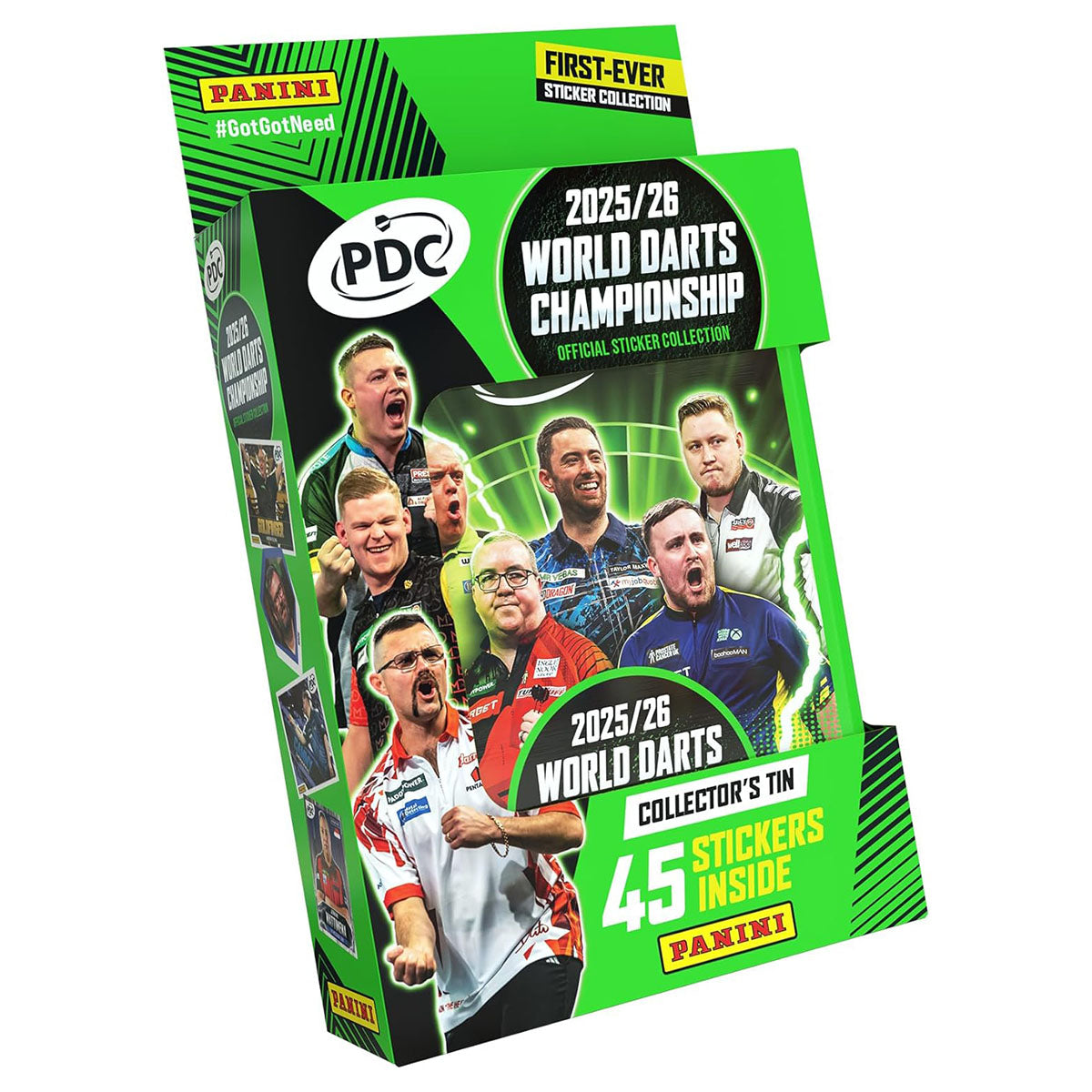Panini PDC 2025/26 World Darts Championship Sticker Collection Pocket ...