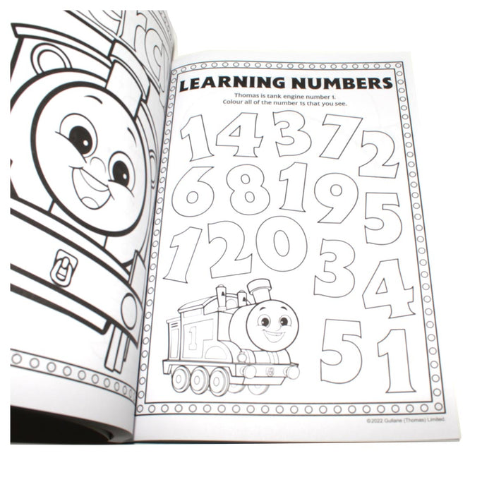 Thomas & Friends Jumbo Colouring & Activity Book — Booghe