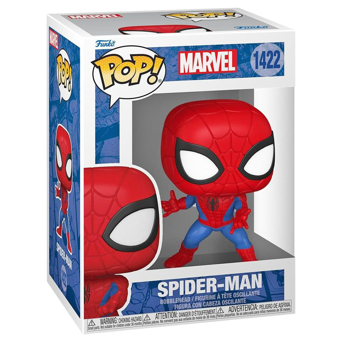 Funko Pop! Marvel: Spider-Man Bobblehead Figure #1442 — Booghe