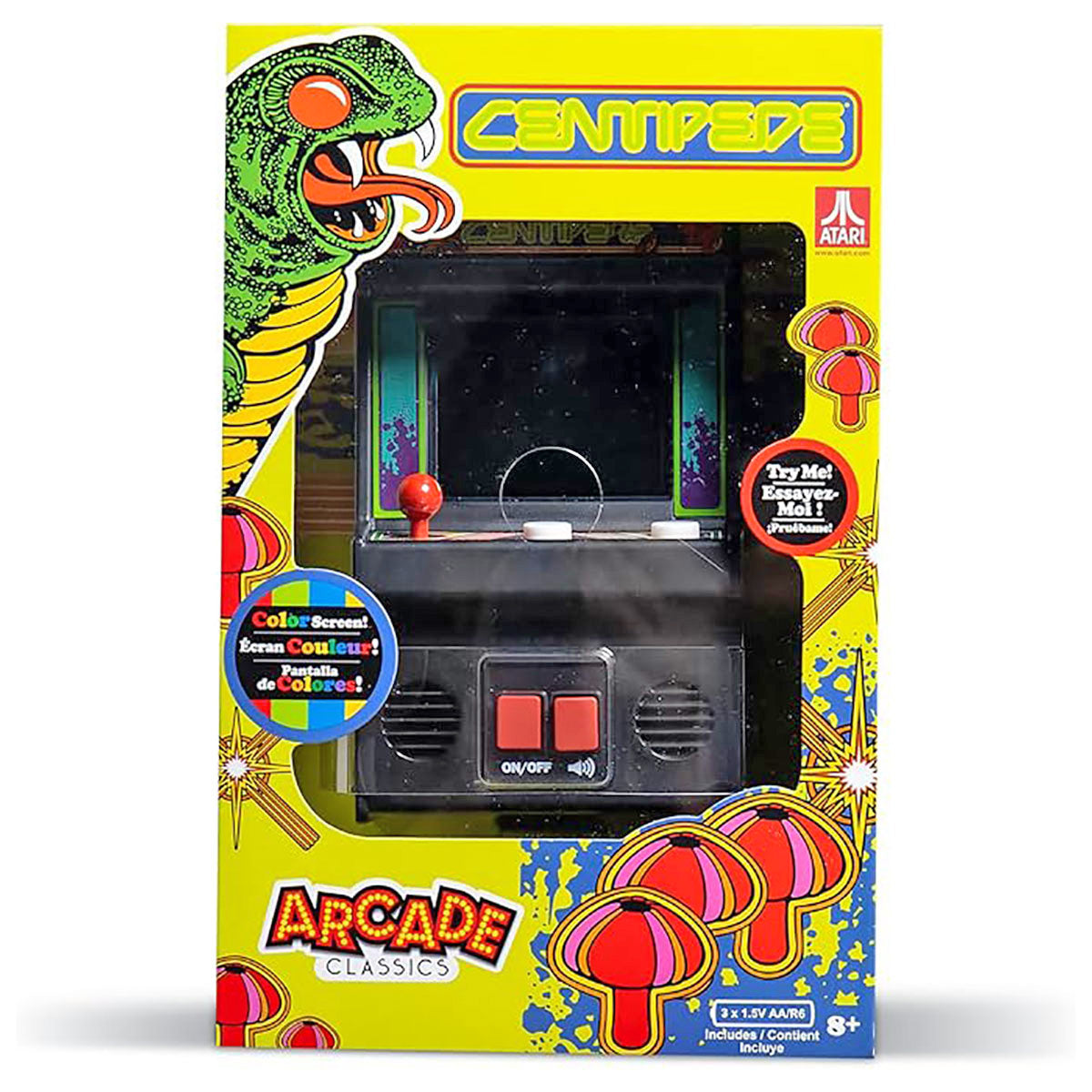Centipede Handheld Electronic Arcade Game — Booghe