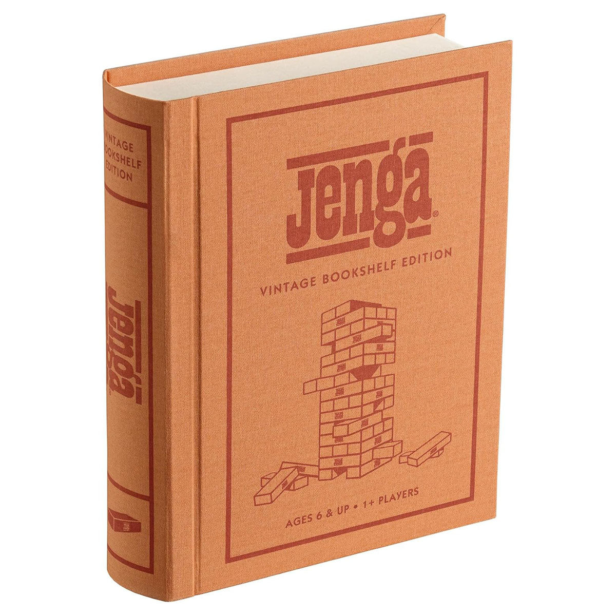 Jenga Vintage Bookshelf Edition Game — Booghe
