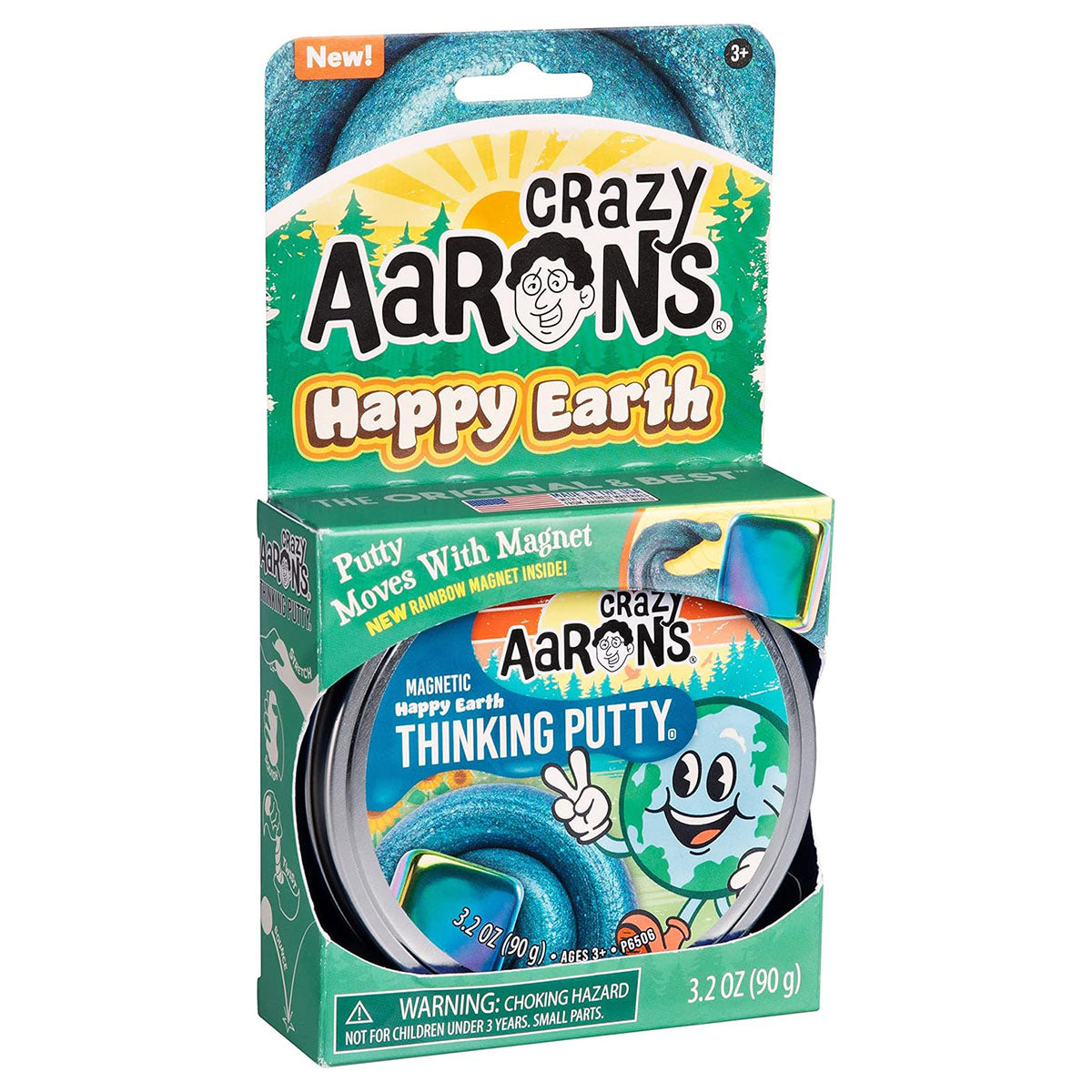 Crazy Aaron's Magenetic Happy Earth Thinking Putty 90g — Booghe