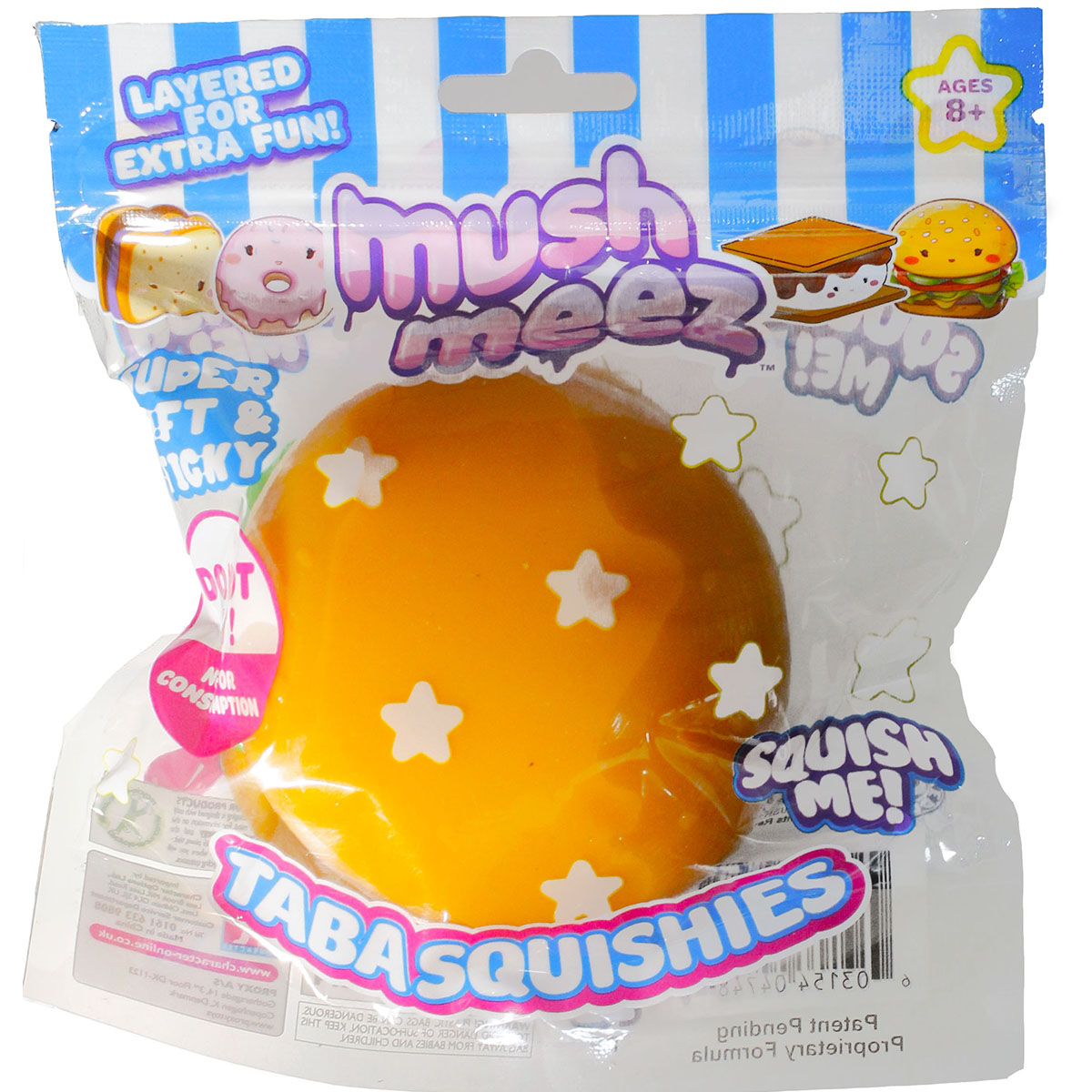 MushMeez Taba Squishies Burger Sensory Toy — Booghe