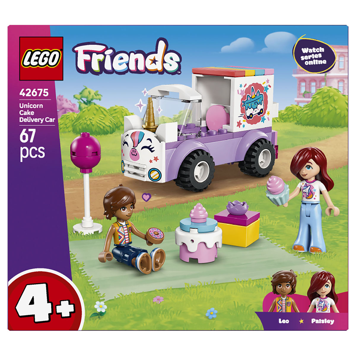 LEGO Friends Unicorn Cake Delivery Car 42675 Building Set — Booghe