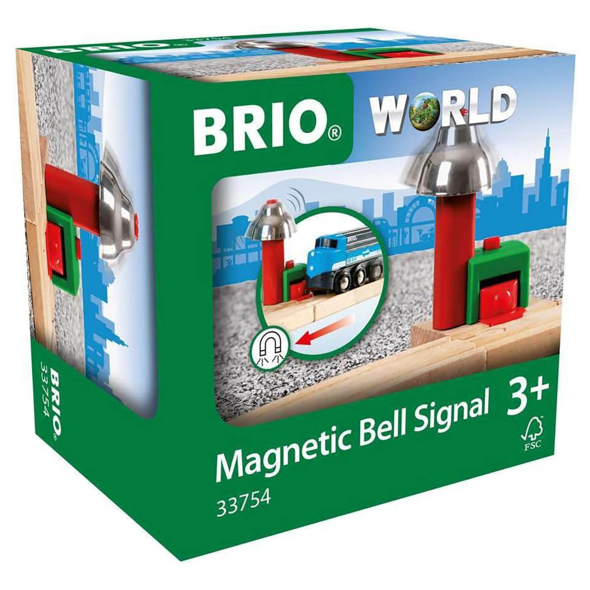 BRIO World Magnetic Bell Signal — Booghe