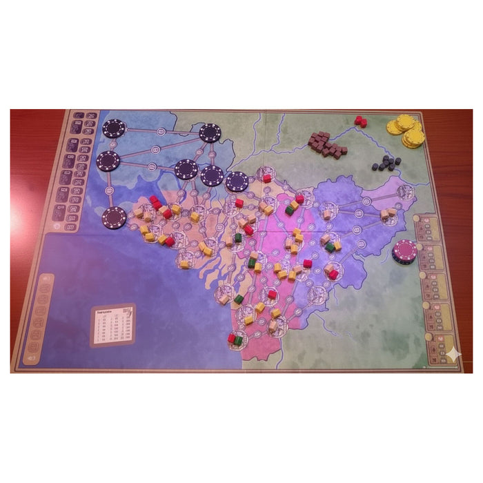 Power Grid Expansion: Central Europe 2nd Edition Game — Booghe