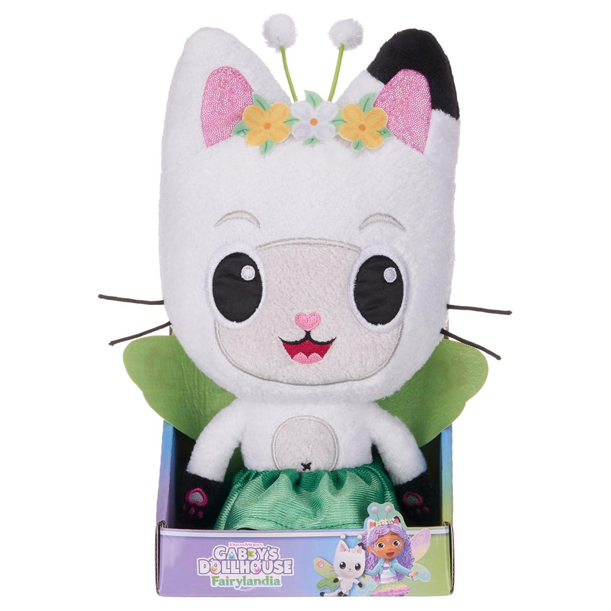 Gabby's Dollhouse Fairylandia Pandy Paws Cat 10" Plush — Booghe