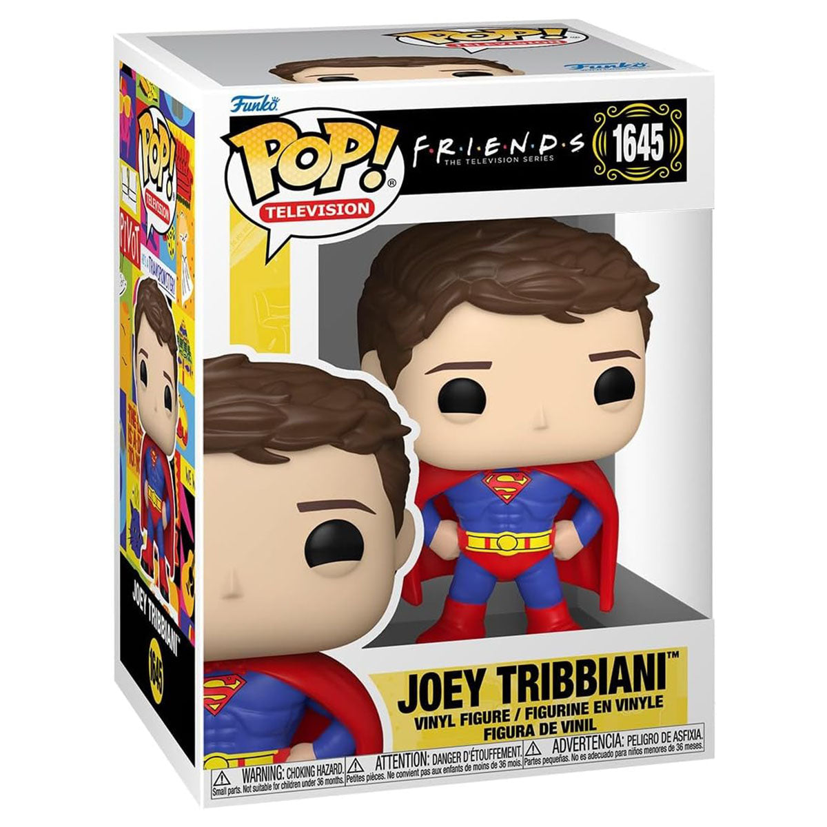 Funko Pop! Television: Friends TV S6: Joey Tribbiani Vinyl Figure #164 ...