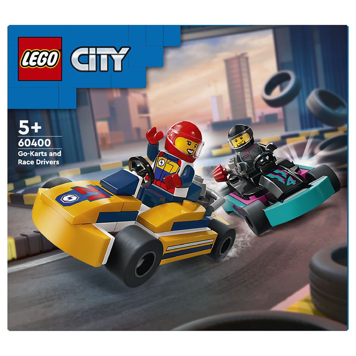 LEGO City Go-Karts and Race Drivers 60400 Building Set — Booghe