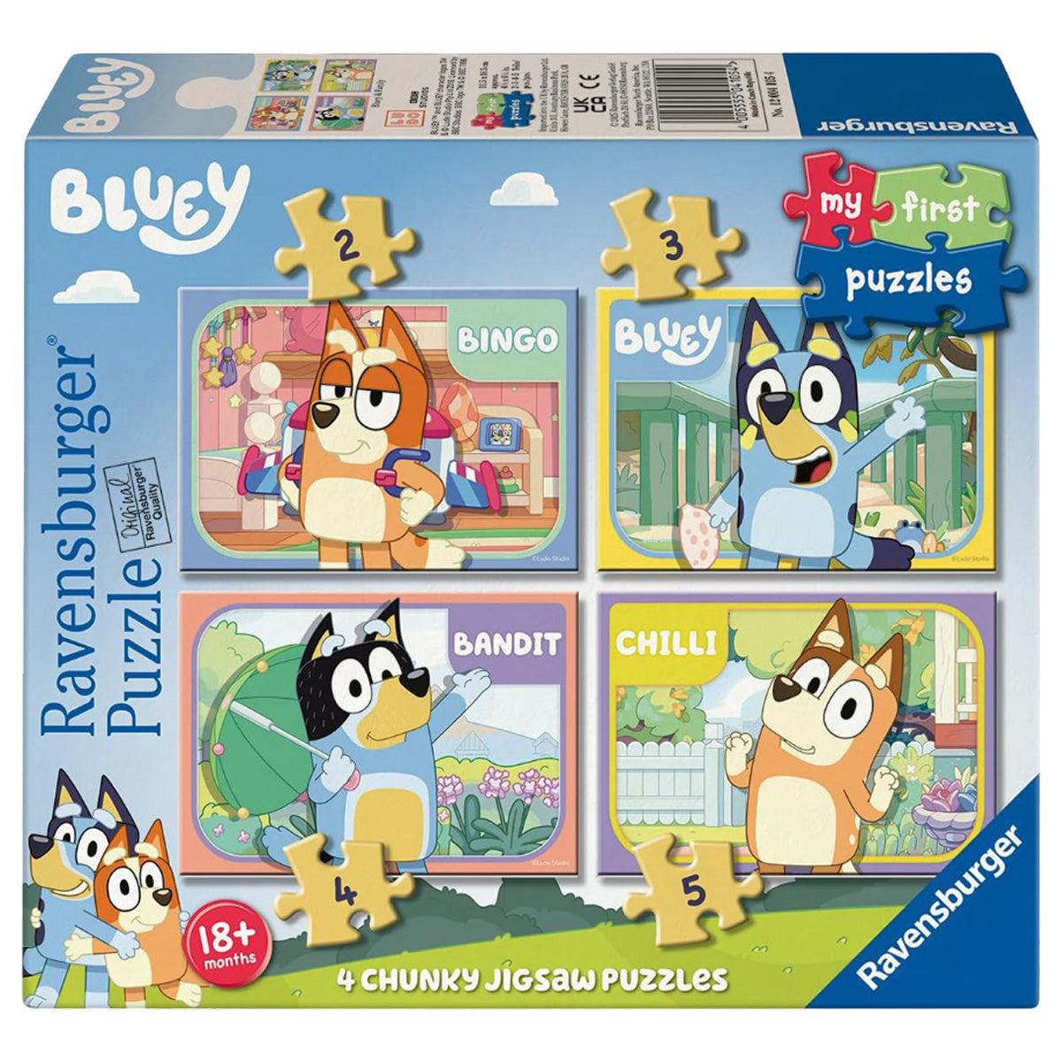 Ravensburger Bluey My First Puzzles — Booghe