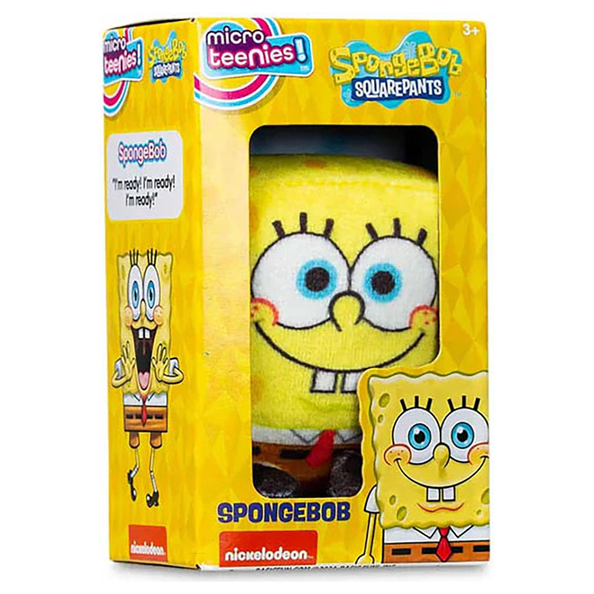 Micro Teenies 3-inch Plush Spongebob Squarepants — Booghe