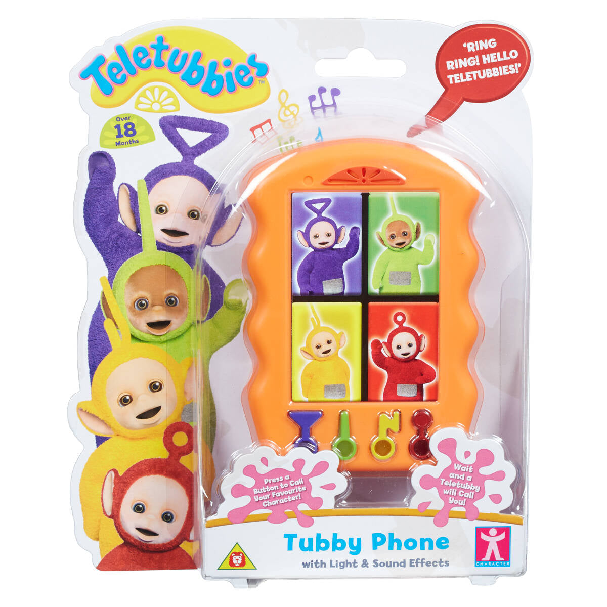 Teletubbies Tubby Phone with Light & Sound Effects — Booghe