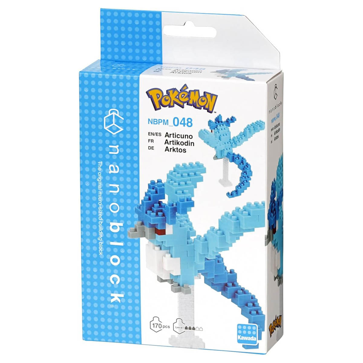 Nanoblock Pokémon: Articuno Micro-Sized Building Set — Booghe