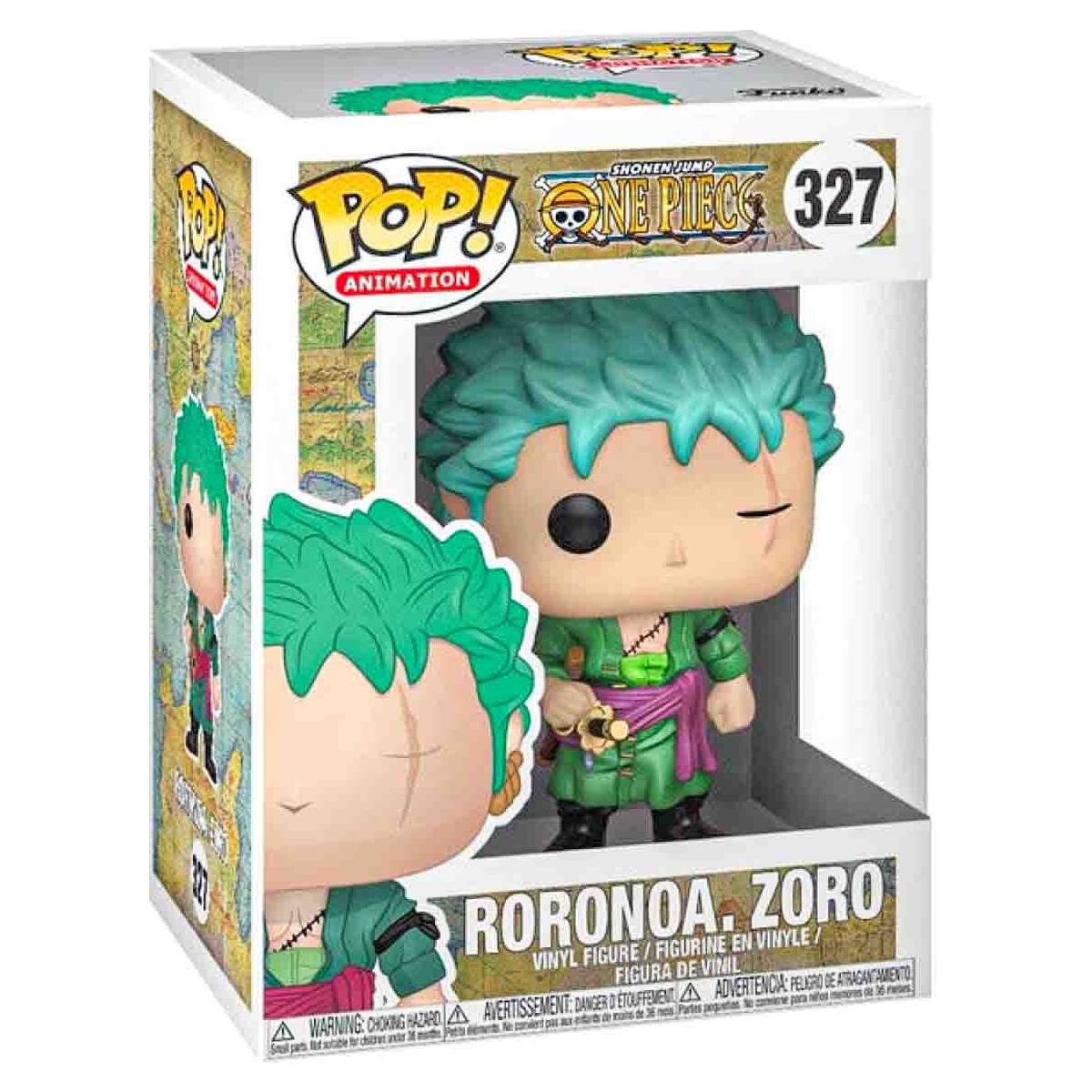 Funko Pop! Animation: One Piece S2: Roronoa. Zoro Vinyl Figure #327 ...
