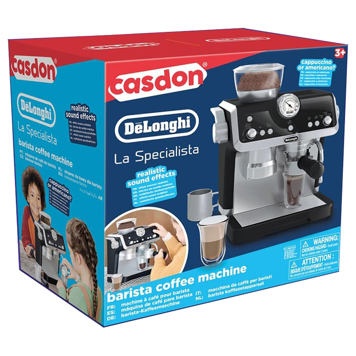Casdon DeLonghi La Specialista Barista Coffee Machine Roleplay Toy — Booghe