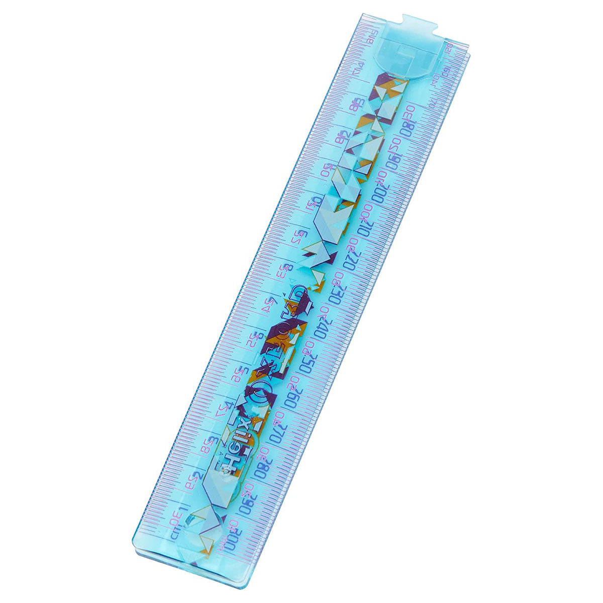 Helix Oxford Geo 30cm Folding Ruler - Orange — Booghe