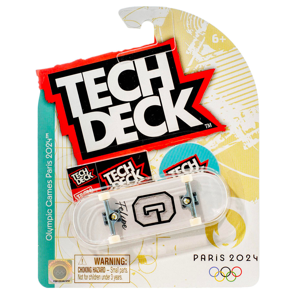 Tech Deck Olympic Games Paris 2024 Felipe G 96mm Fingerboard — Booghe