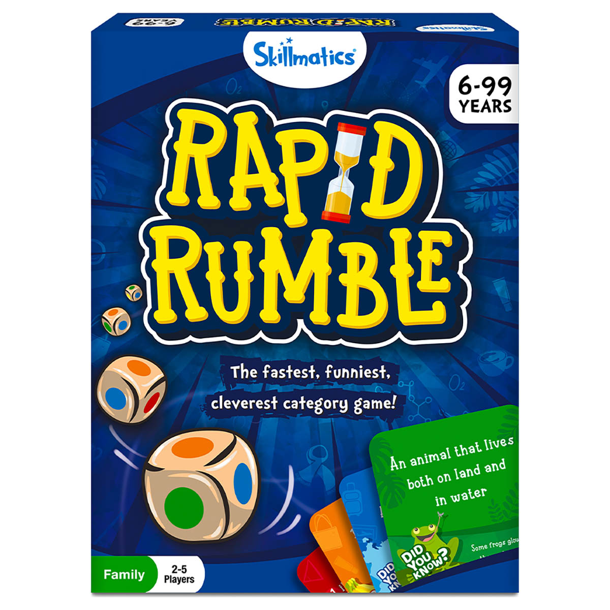 Skillmatics Rapid Rumble Card Game — Booghe