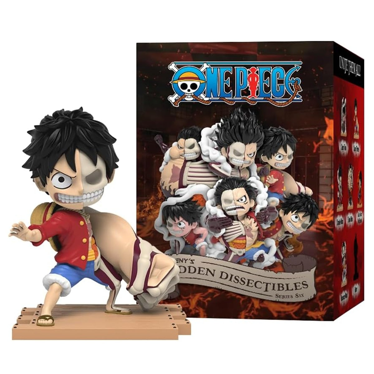 One Piece Freeny's Hidden Dissectibles Luffy Gears Figure (styles vary ...