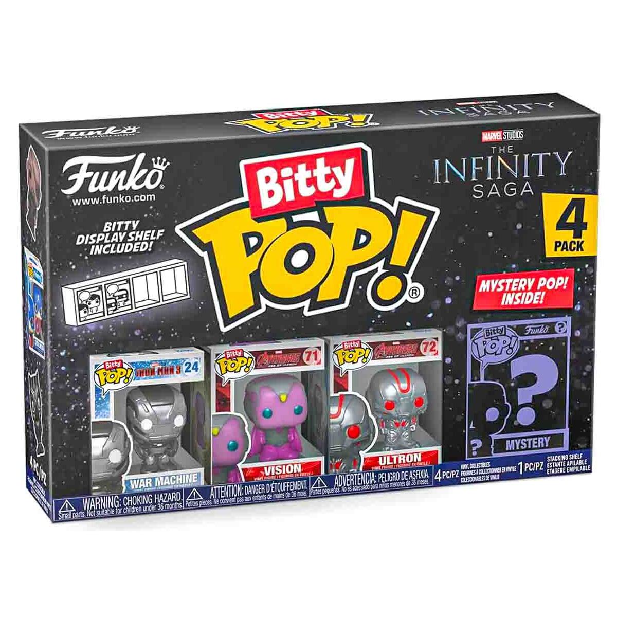 Funko Bitty Pop! Marvel: The Infinity Saga Mini Figures Series 3 (4 Pa ...