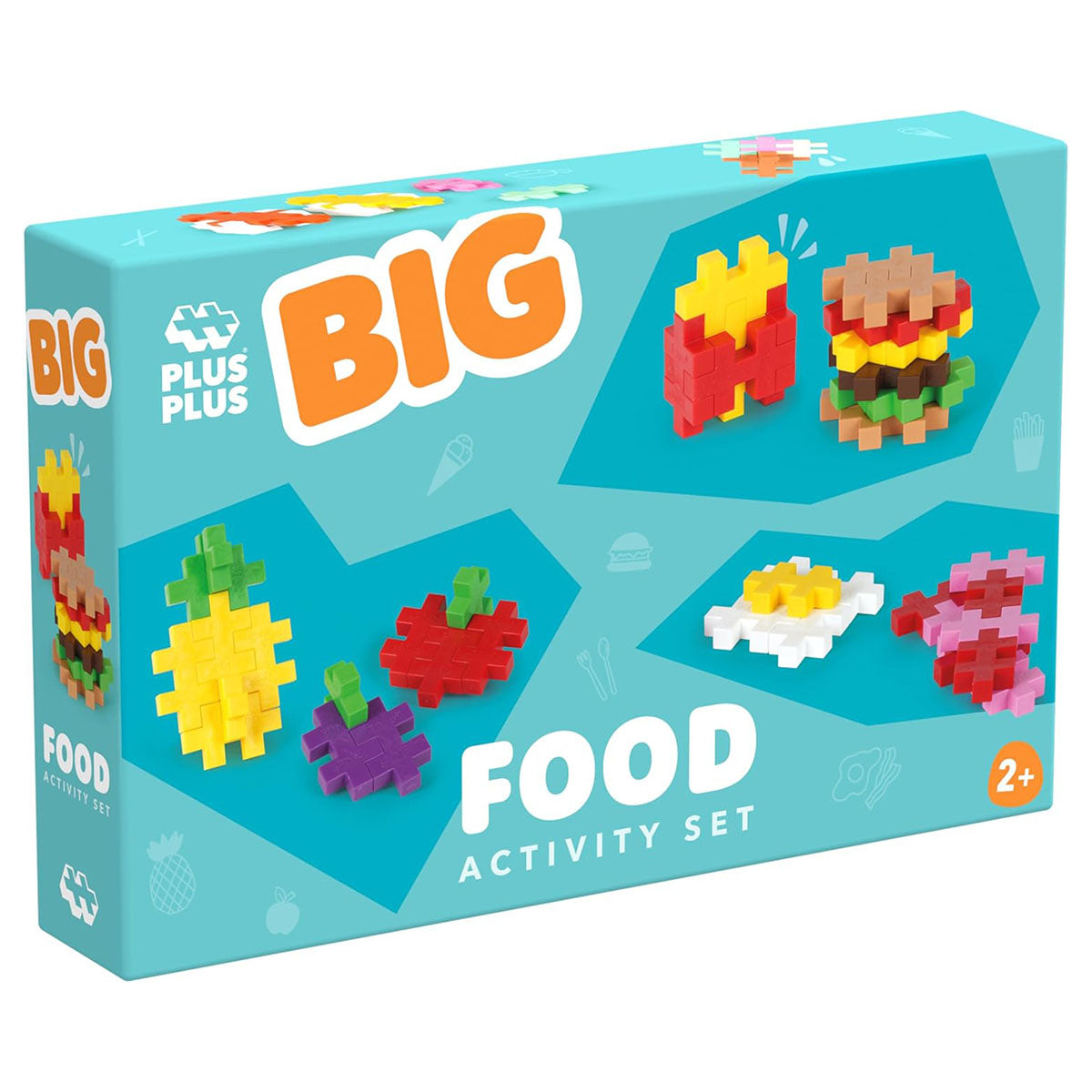 Plus-Plus Big Food Activity Set — Booghe