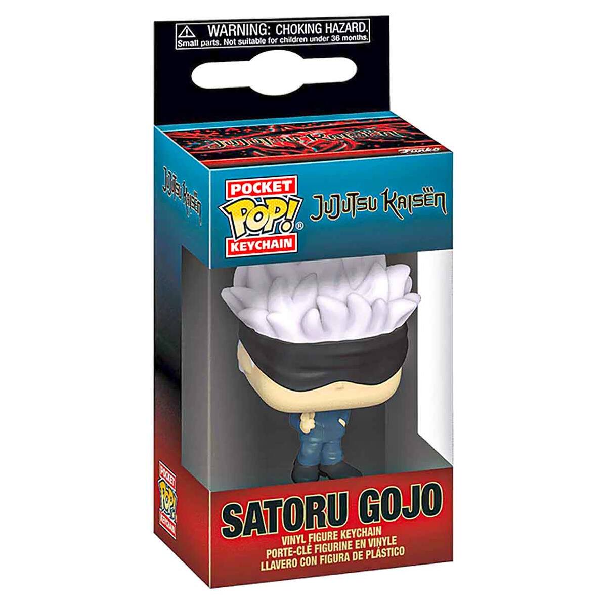 Funko Pop! Pocket Keychain: Jujutsu Kaisen: Satoru Gojo Vinyl Figure ...