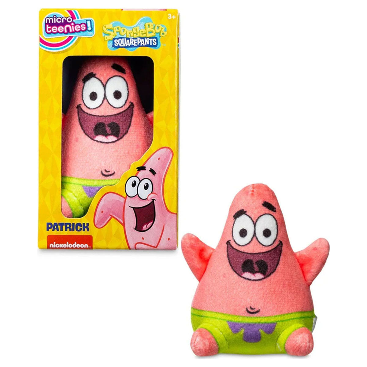 Basic Fun Micro Teenies 3-inch Plush Patrick — Booghe