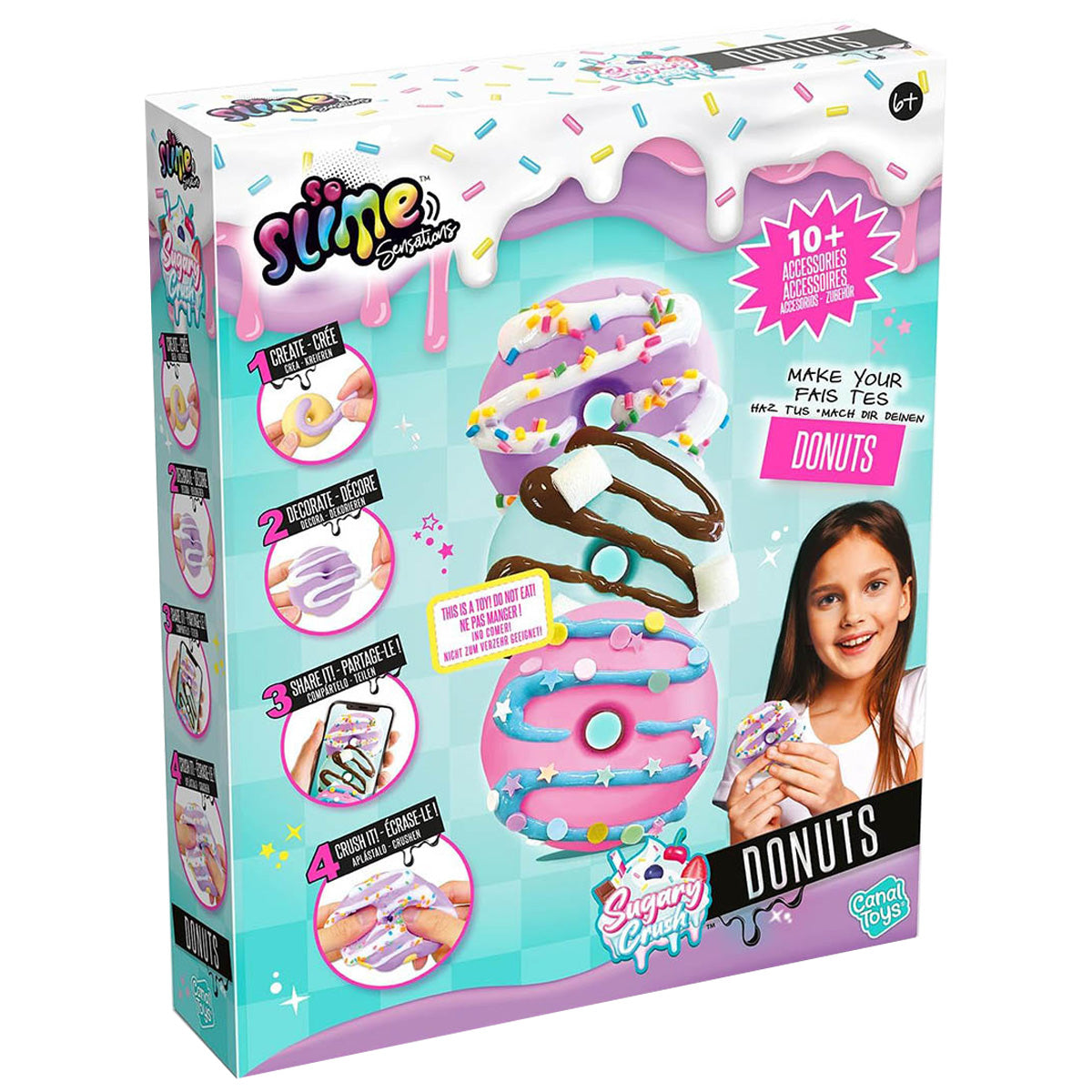 So Slime Sensations: Sugary Crush Donuts Kit — Booghe