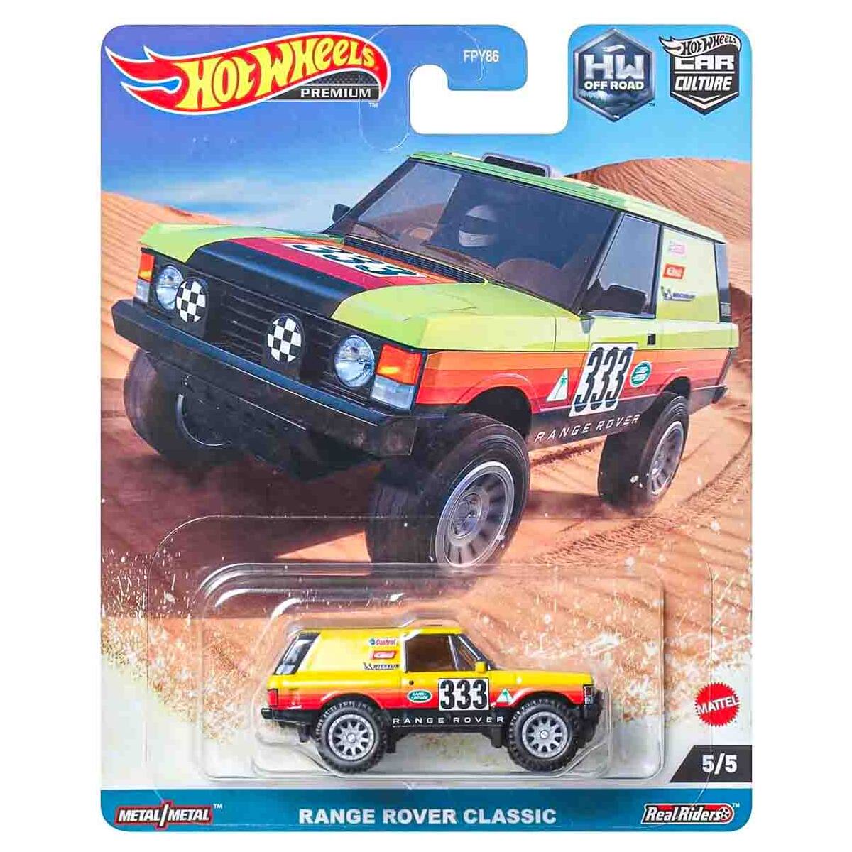 Hot Wheels Car Culture: Off-Road: Range Rover Classic (5/5) — Booghe