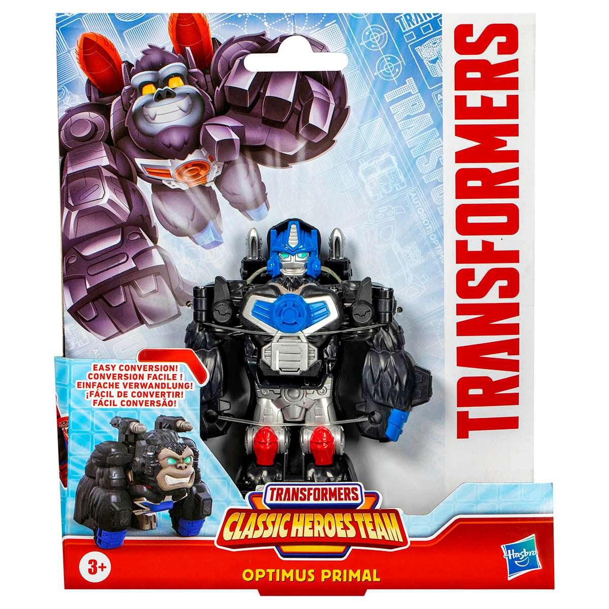 Transformers Classic Heroes Team: Autobot Optimus Primal Figure — Booghe