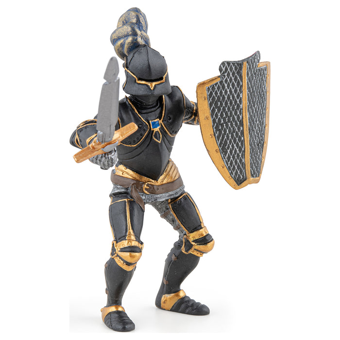 Papo Knight in Black Armour Figure — Booghe