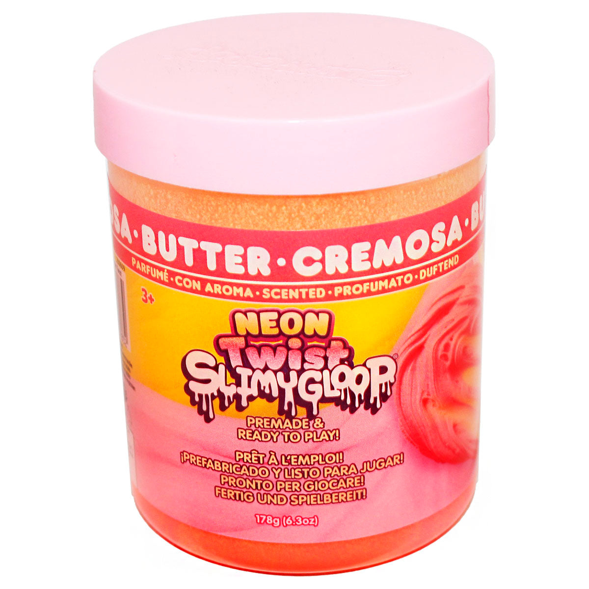SlimyGloop Neon Twist Pink Slime Pot — Booghe