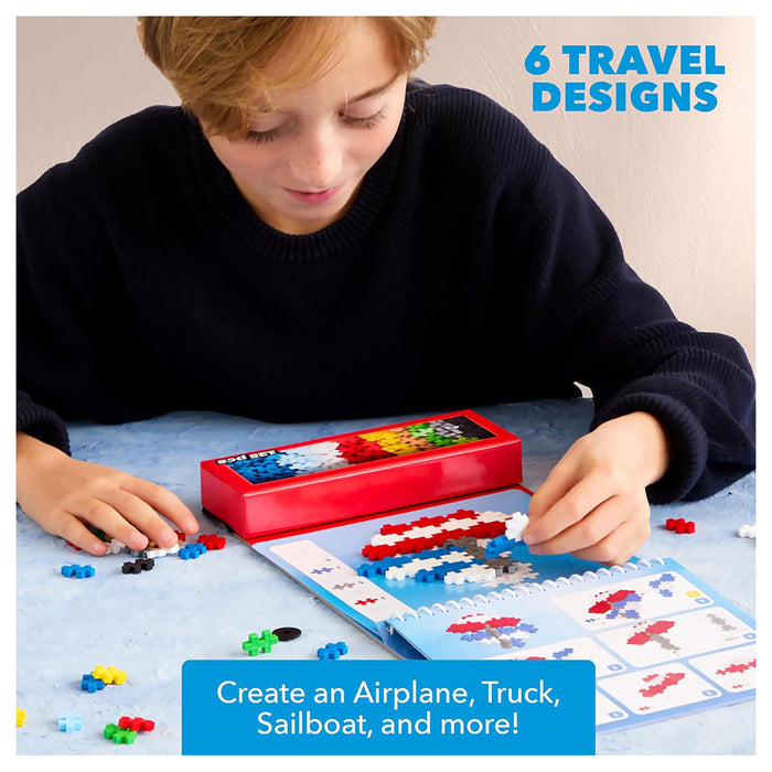 Plus-Plus Puzzle by Number Transportation Activity Pad — Booghe