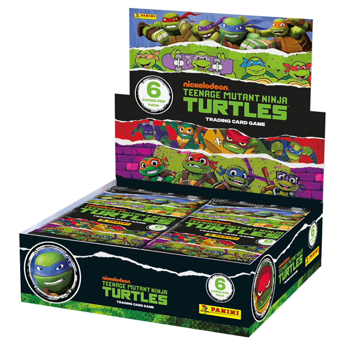 Panini Teenage Mutant Ninja Turtles 3 Trading Card Game 24 Pack Box ...