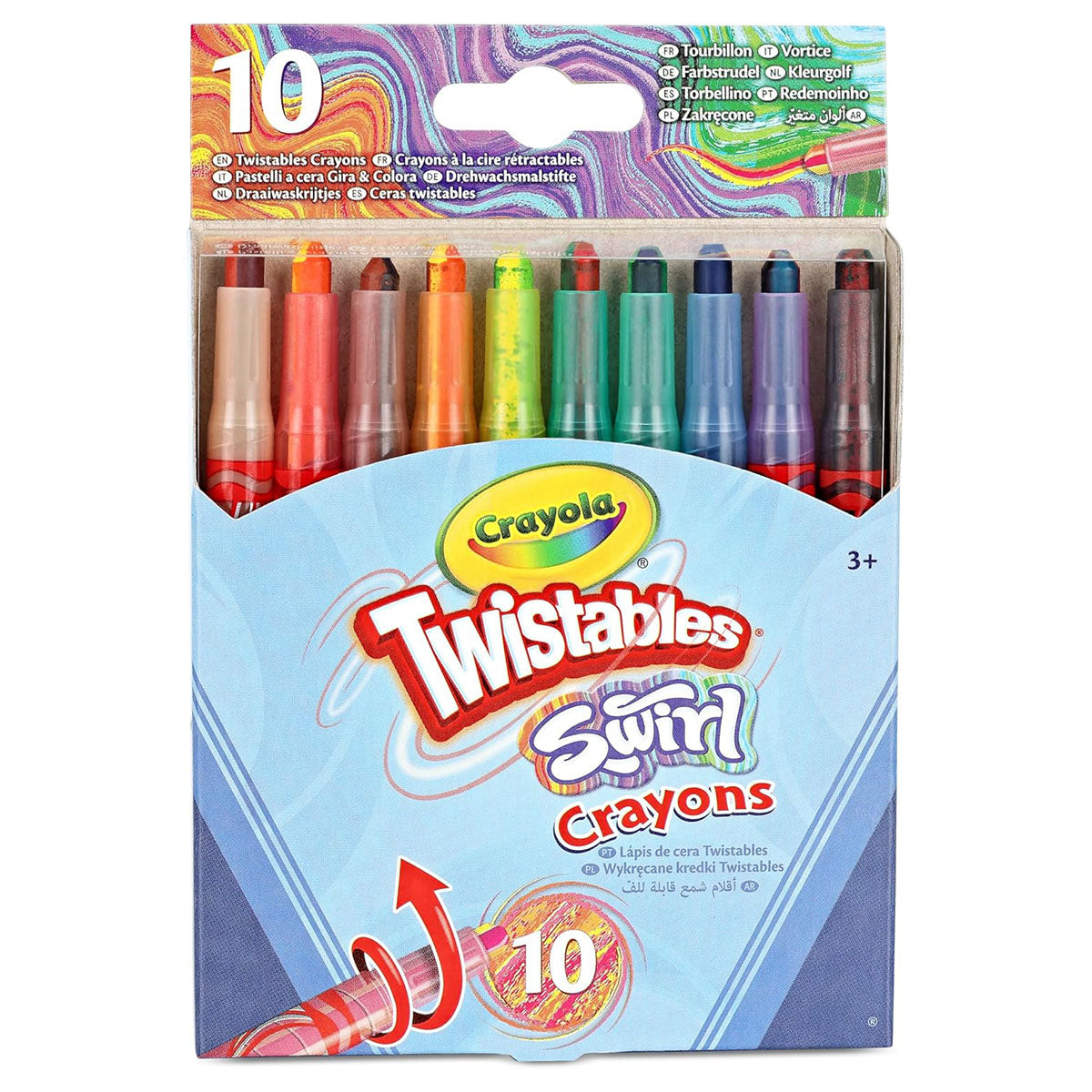 Crayola 10 Twistable Swirl Crayons — Booghe